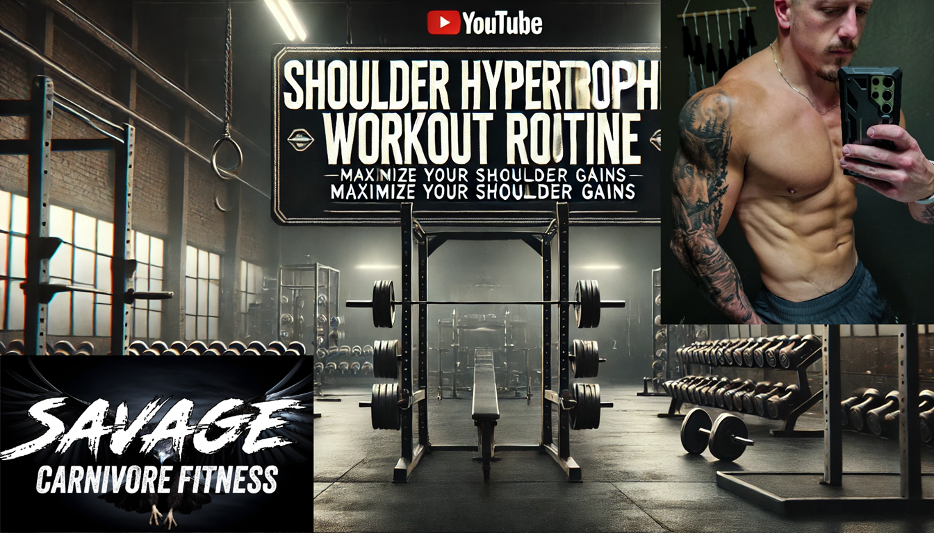 My Current Carnivore Bulk Workout Routine: Focus on Shoulder ...